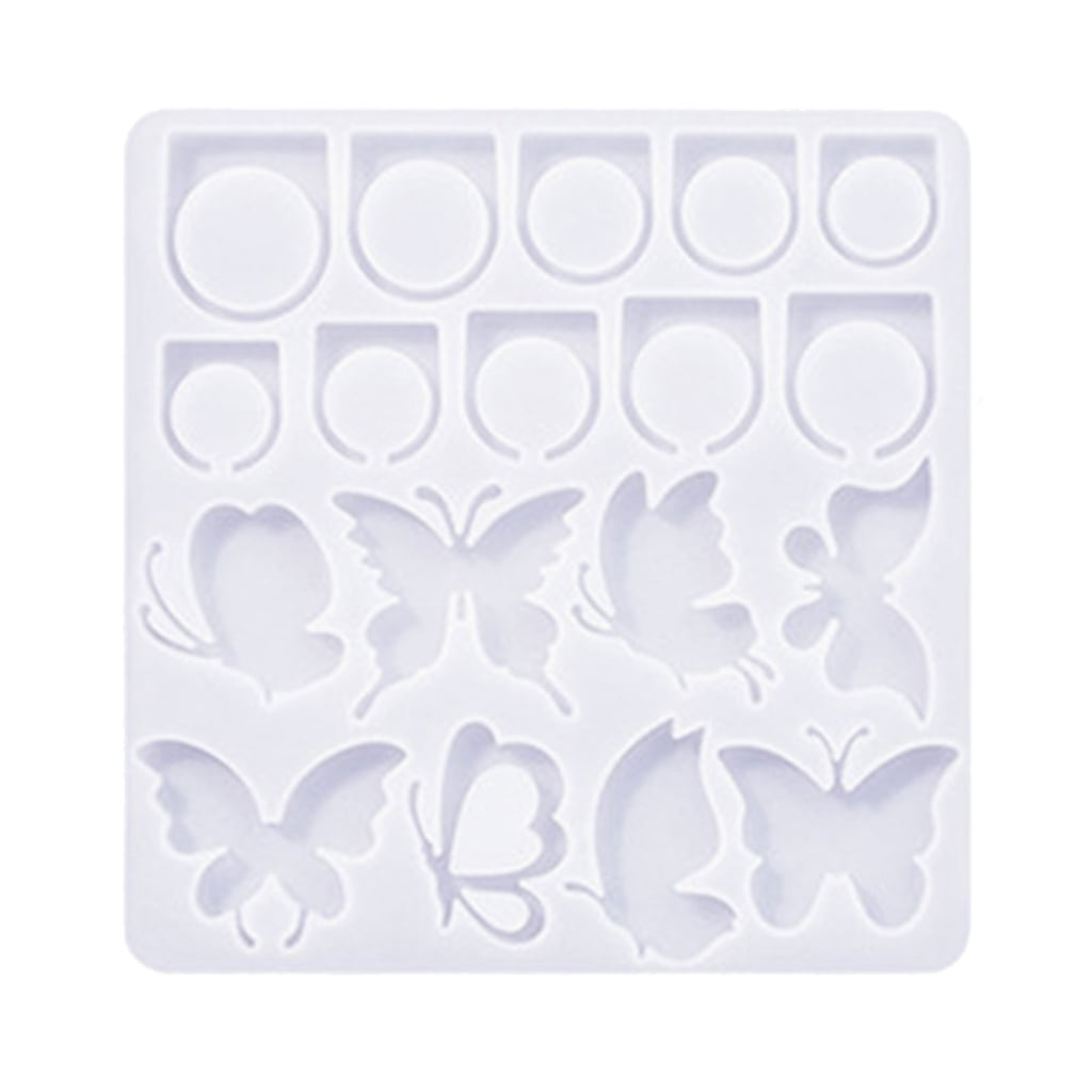 AOOOWER Artistic Silicone Rings Accessory Molds for Epoxy Resin Rings ...