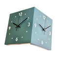 AOOOWER Battery Operated Silents Wall Clocks Home Decors Double Sided ...