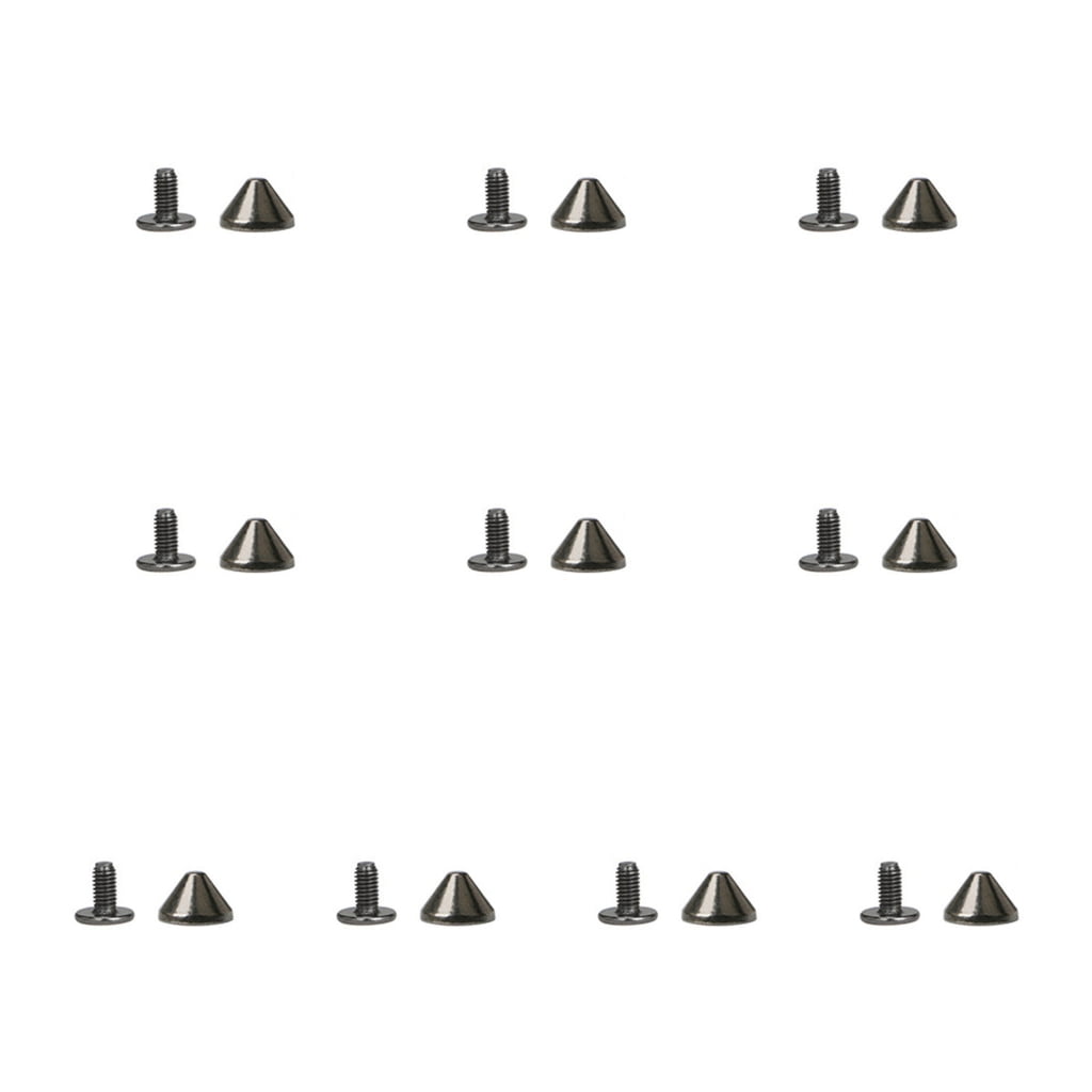 AOOOWER Belt Collar Studs Alloy Texture for Belts Collars and Fashion ...