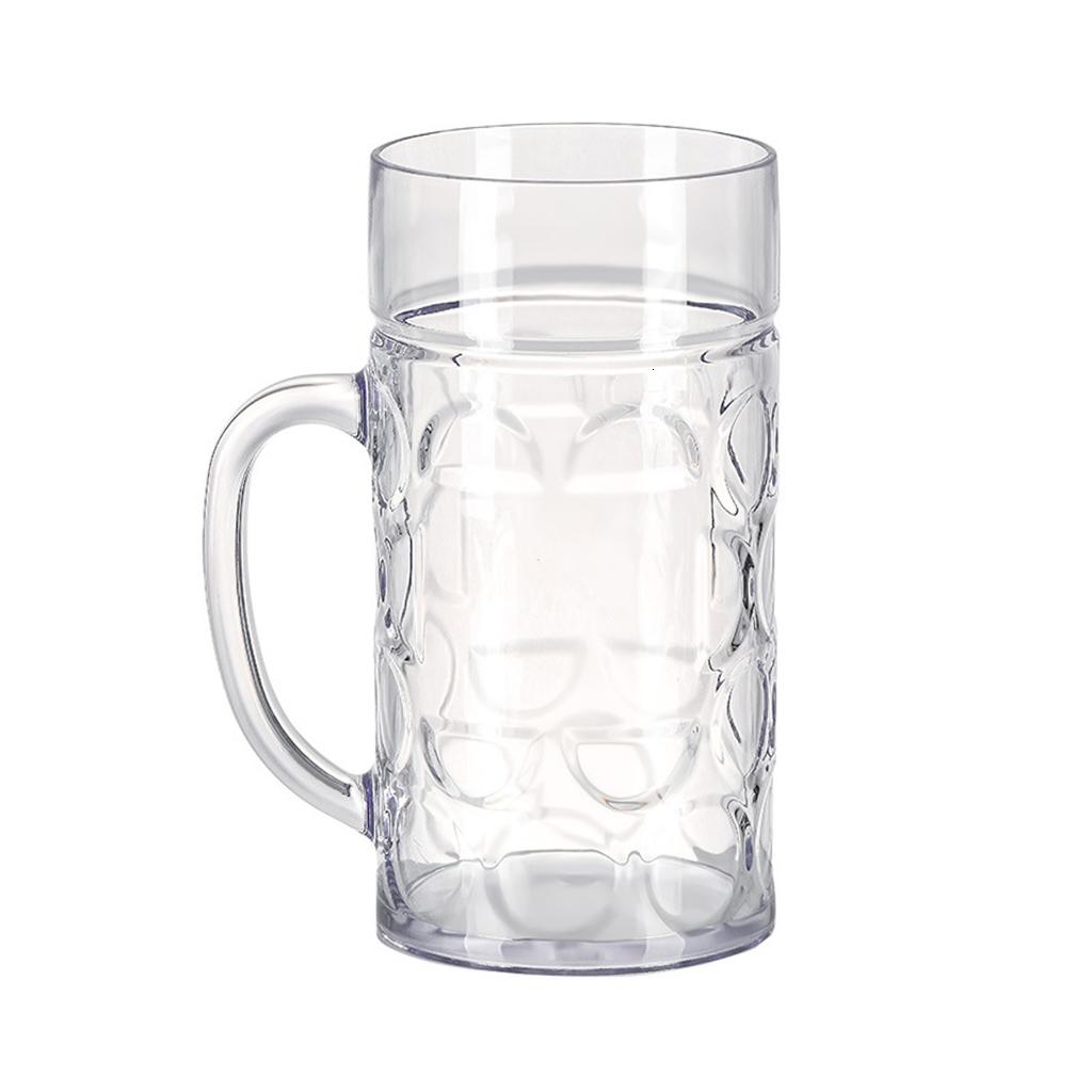 AOOOWER British Styles Dimpled Beer Glasses Freezers Safe Beer Glass ...