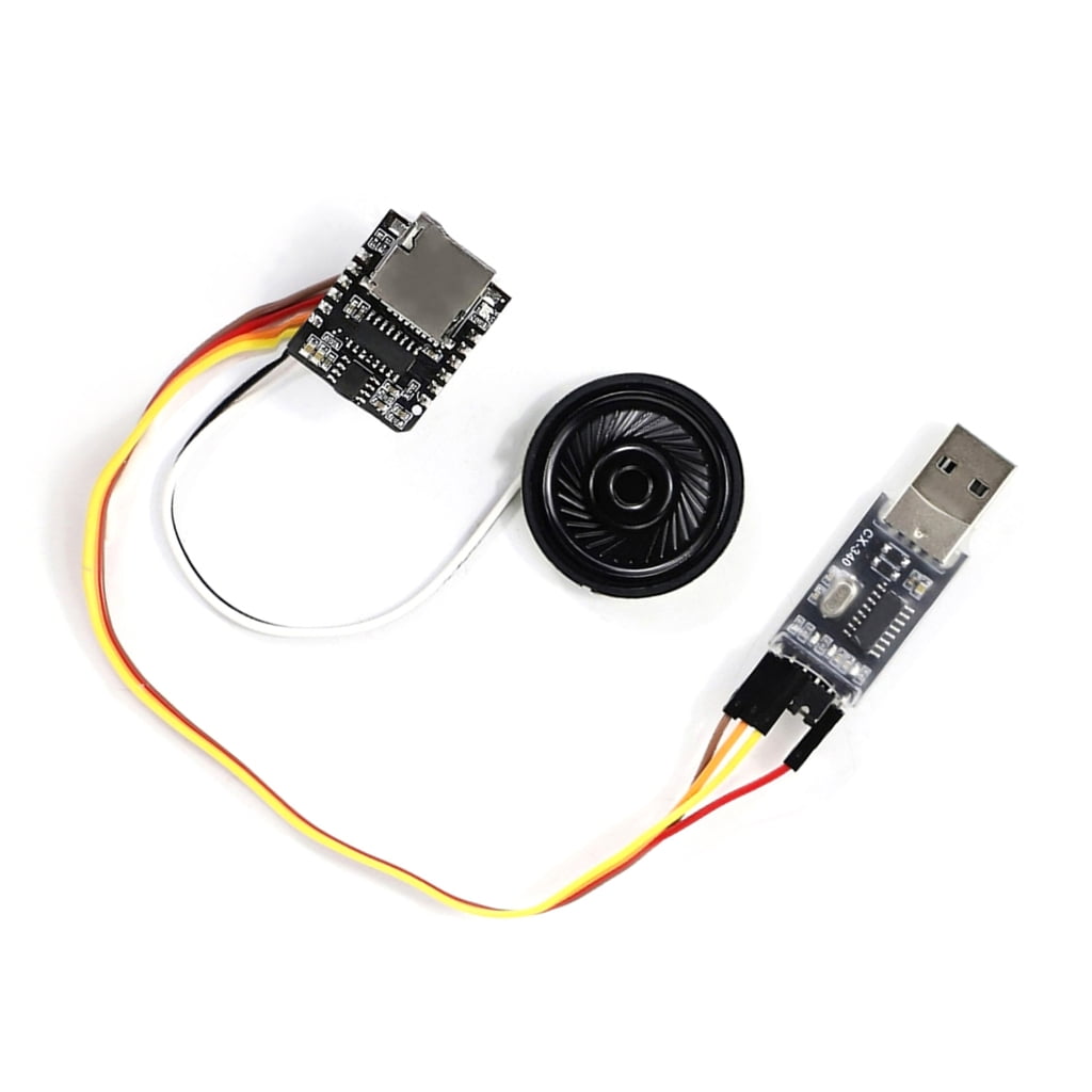 AOOOWER CX1000B Chip CX1000BM Serial MP3 Voice Module MP3 Player Modules for Customized Auditory ...