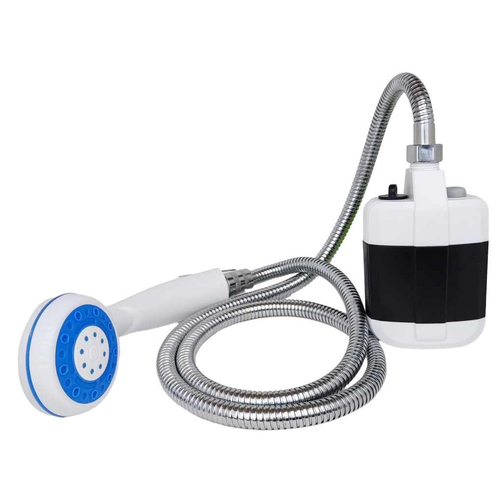 AOOOWER Camping Shower, Camp Shower Pump USB Rechargeable Outdoor ...