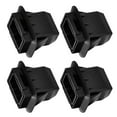 AOOOWER Car Seat Fasteners Plastic Rear Seat Clamp Cushion Pad Fixed ...