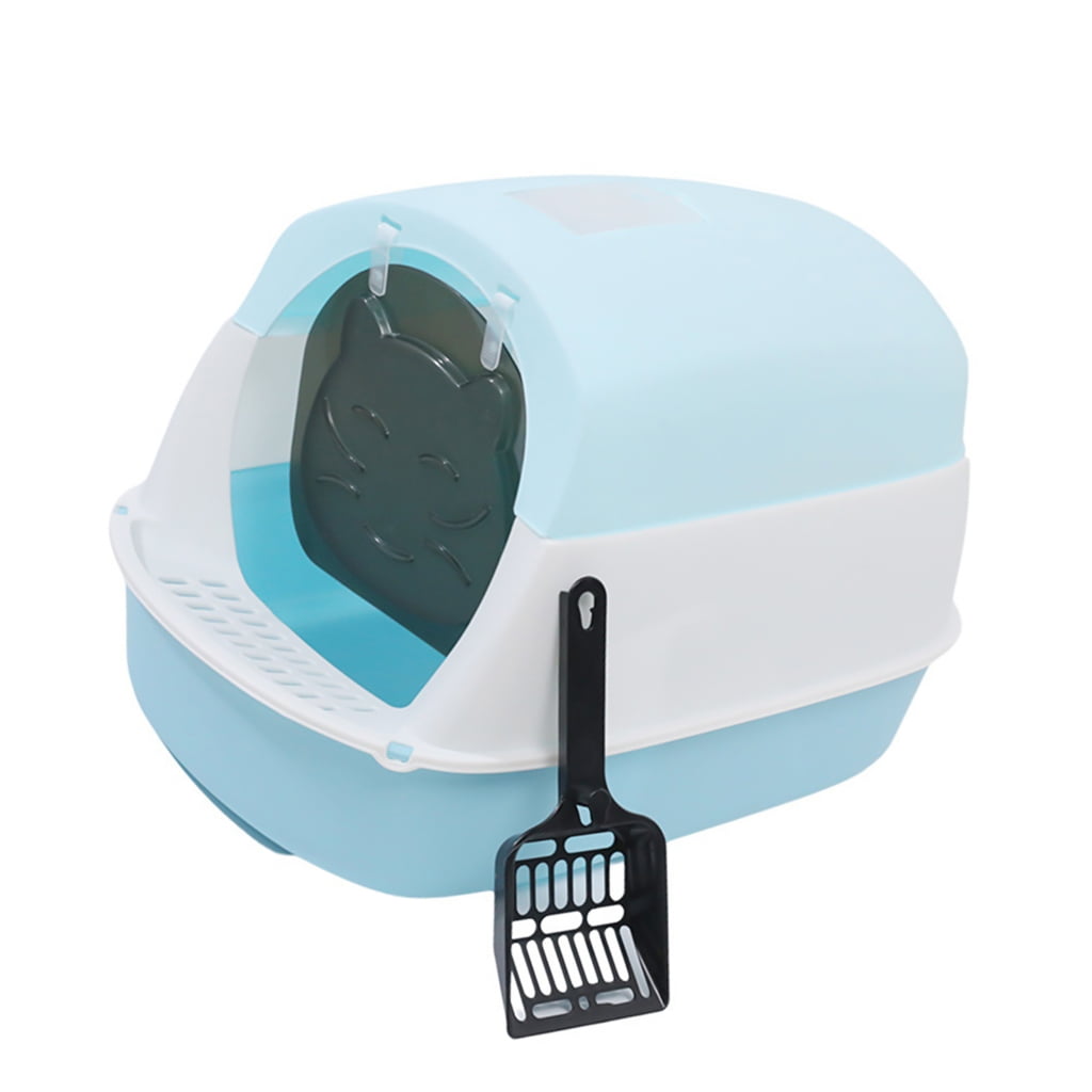 AOOOWER Cats Litter Pans Plastic Rabbit Litter Box Easy Cleaning With ...