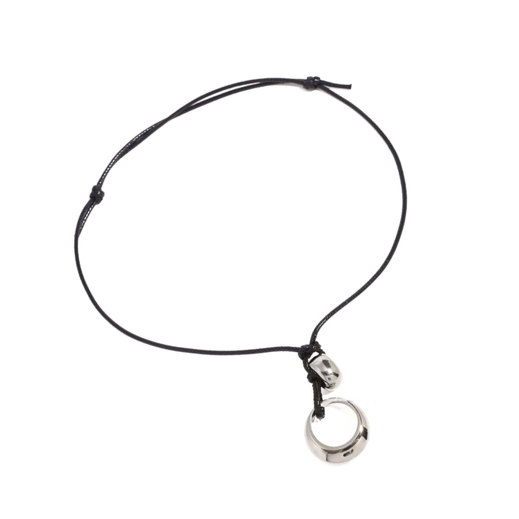 AOOOWER Chic Circle Necklace Sturdy Alloy Hollow Clavicle Chain for ...