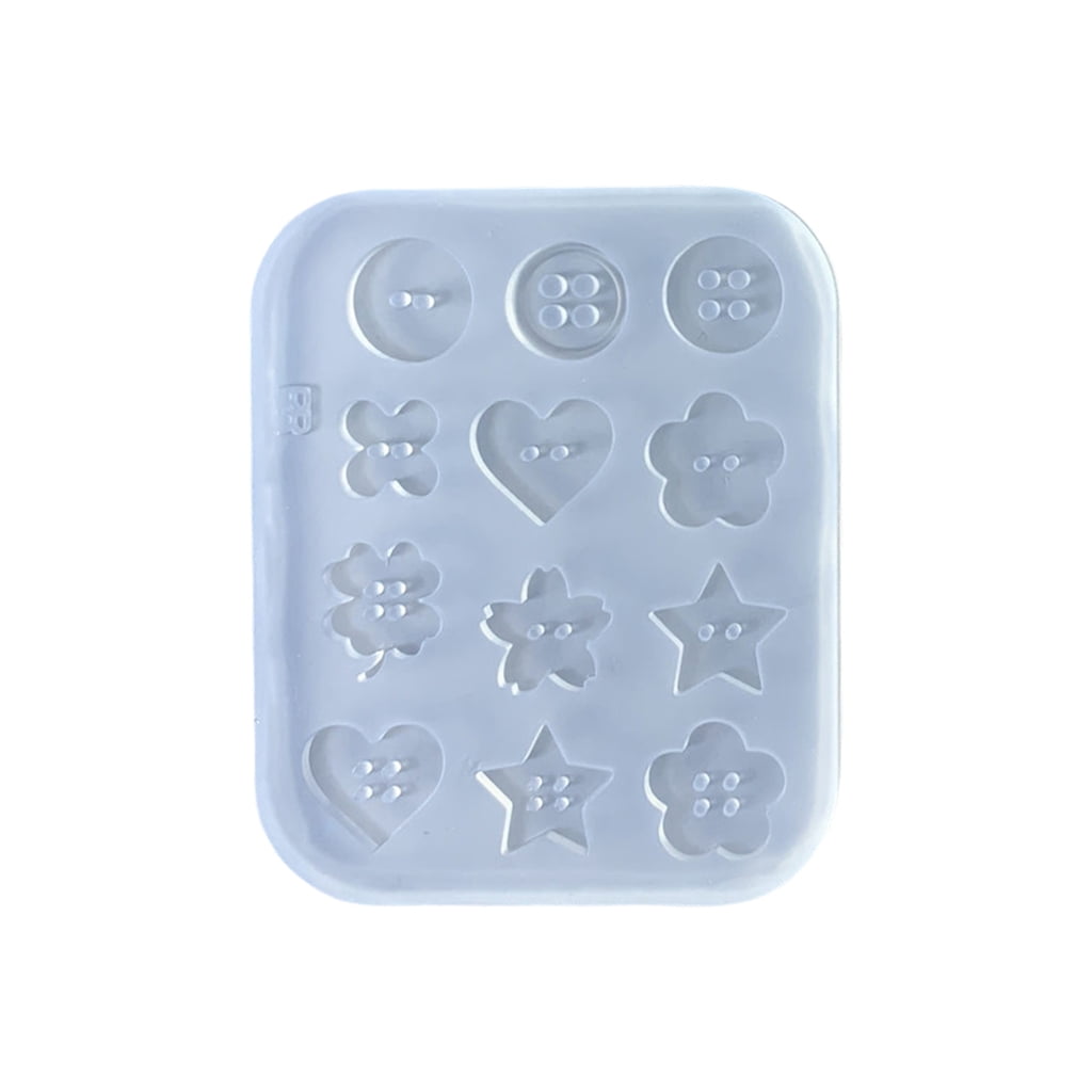 AOOOWER Chocolate Molds Button Theme Easy to Clean Suitable for Dessert ...