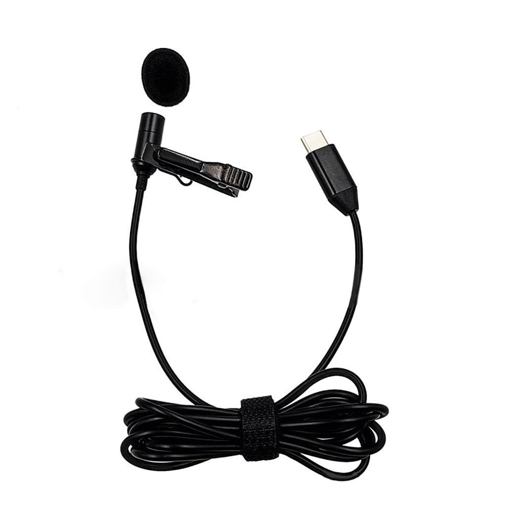 AOOOWER Clip on Lapel Mic High Sensitivity Microphone for Action 3/4 ...