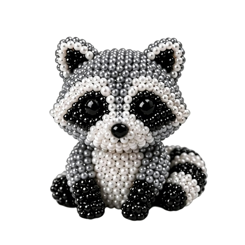 AOOOWER Colorful Plastic Animal Beads Crafting Set For Handmade Jewelry ...