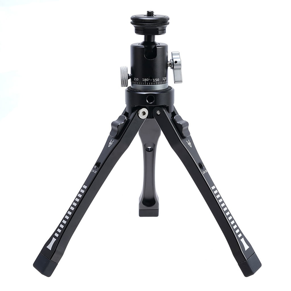 AOOOWER Compact Camera Tripod with Adjustable Height Quick Release ...