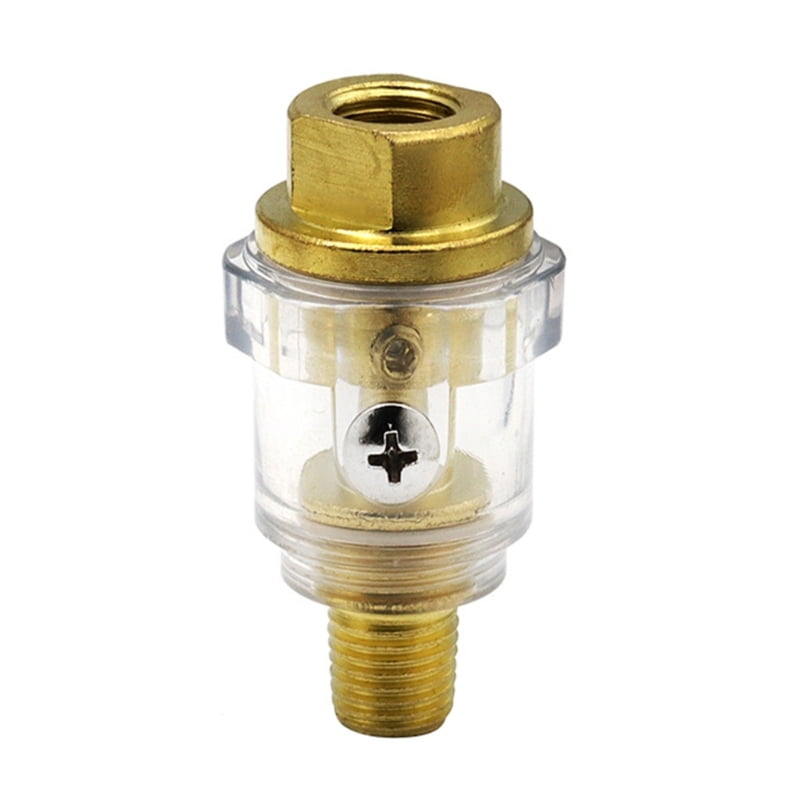 AOOOWER Compressed Airs Fog Oiler 1/4inch BSP Mini In Line Airs Tool ...