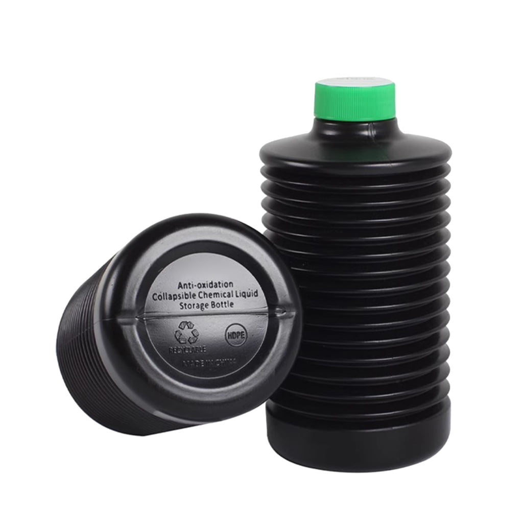 AOOOWER Compressible HDPE Liquid Bottle Container Darkroom Photo ...