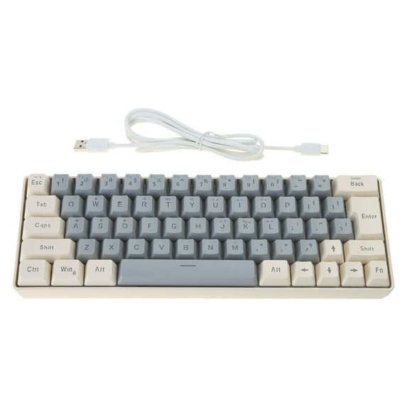 AOOOWER Corded Gaming Keyboard for PC Gamers LED Backlits Mechanical ...