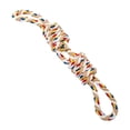 AOOOWER Cotton Rope Dog Tug Toy with MultiStrand Weaving Biting ...