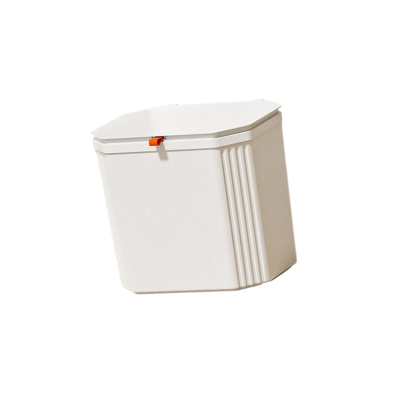 AOOOWER Cream Color Kitchen Waste Bin Shelf Space Saving Storage Unit ...
