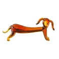 AOOOWER Cute Glass Dog Figurine Handcrafted Home Decors Perfect For ...