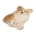 AOOOWER Cute Puppy Bathroom Carpet Ideal For Kitchen Entryway Cartoon ...