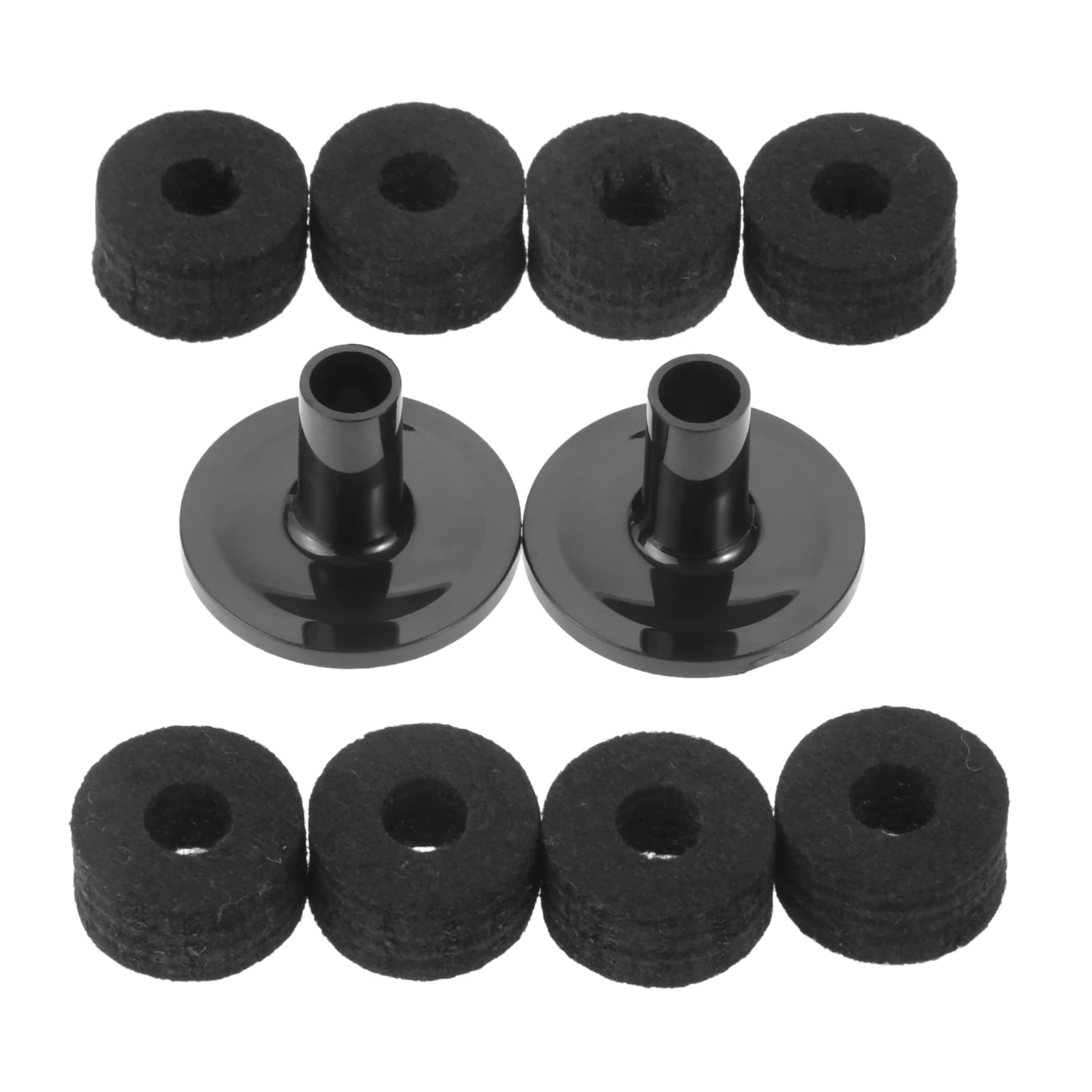 AOOOWER Cymbal Sleeves with Felt Washers for Percussion Instrument ...