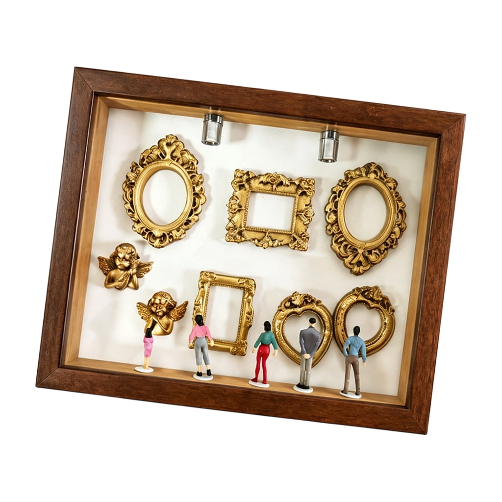 AOOOWER DIY Mini Museums Silhouettes Box,Celebrate Your Unique Memory ...