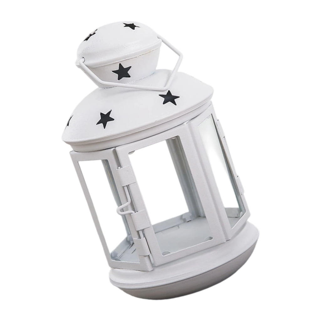 AOOOWER Decorative Candle Lantern Hanging Lantern Metal Candleholders ...