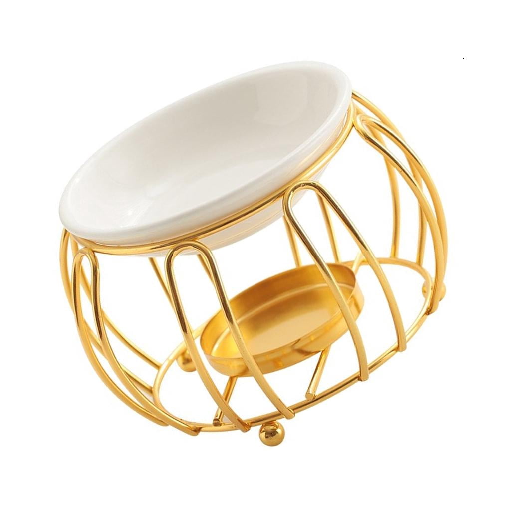 AOOOWER Decorative Essential Oil Burners with Hollowout Design and ...