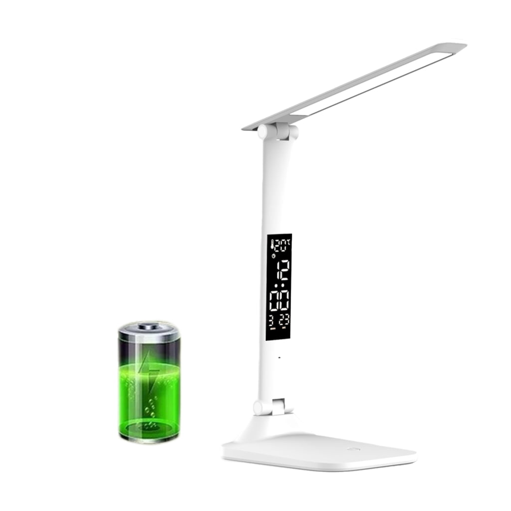 AOOOWER Desk Lamp With Touching Screen Control, 3200mAh Battery /USB ...