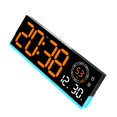 AOOOWER Digital Alarm Clock with LED Time Display, Calendar ...