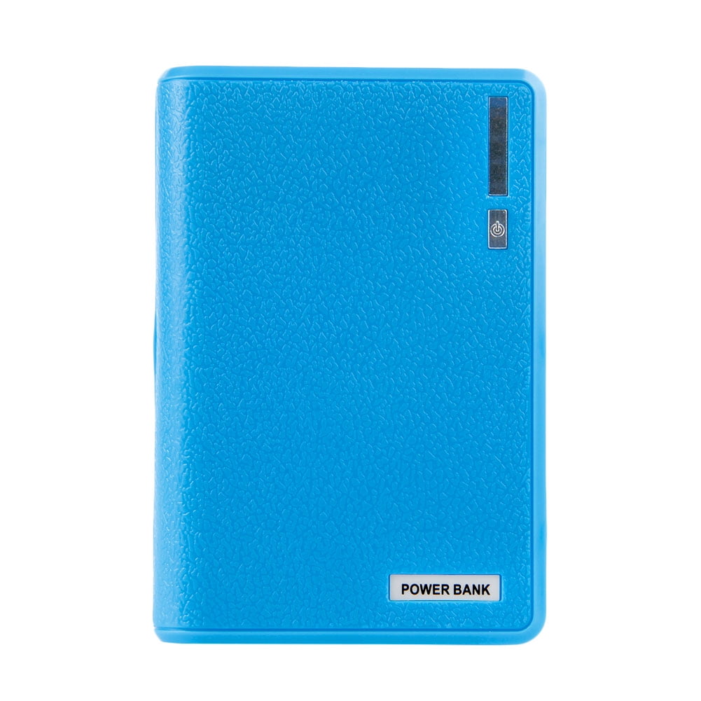 AOOOWER Dual USB Power Bank 4x 18650 External Backup Battery Charger ...