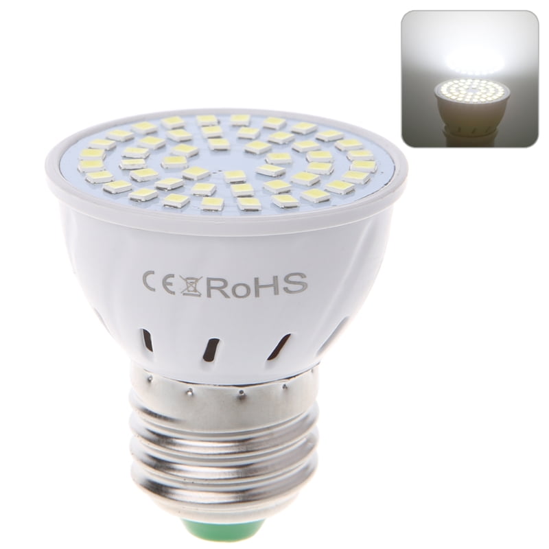 AOOOWER E27 4W LED Spotlight Cool/Warm White Bulbs AC 220V 48SMD 2835 ...