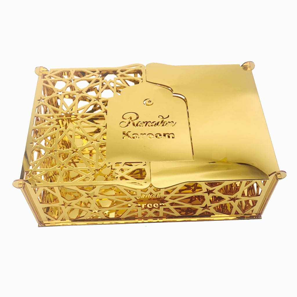 AOOOWER Eid Festival Themed Acrylic Candy Holder Biscuit Cookie Display ...