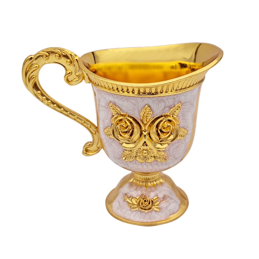 AOOOWER Elegant European Style Engraved Alloy Wine Glass For Homes ...