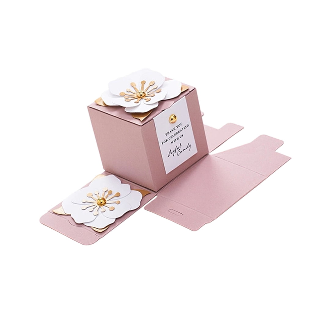 AOOOWER Elegant Green Gold Candy Box For Wedding Party Favors And ...