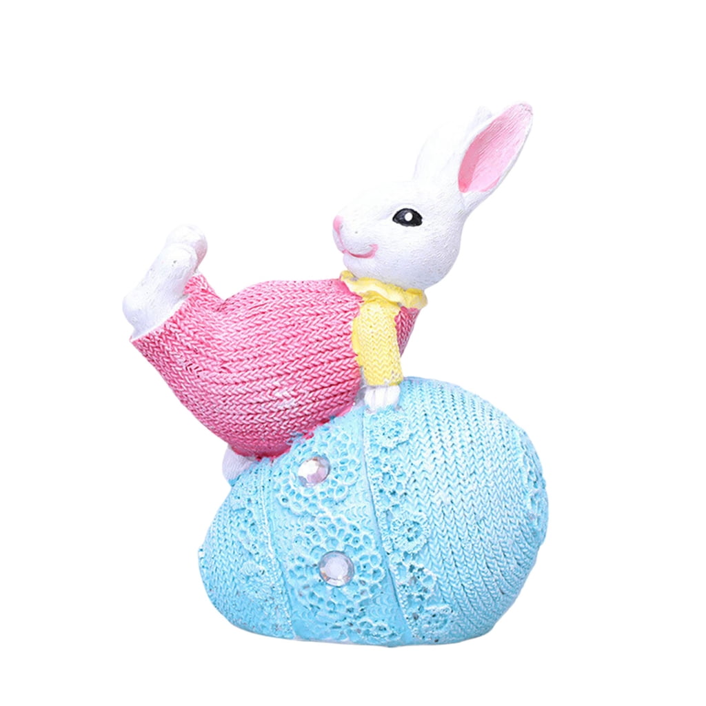 AOOOWER Elegant Resin Rabbit Sculptures for Modern and Classical ...