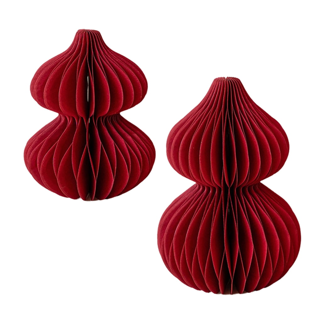 AOOOWER Elegant Snake Year Paper Gourd Display Decoration Bringing Luck ...
