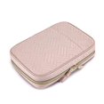 AOOOWER Embossed Jewelry Storage Box with Loose Leaf Clear Pages for ...