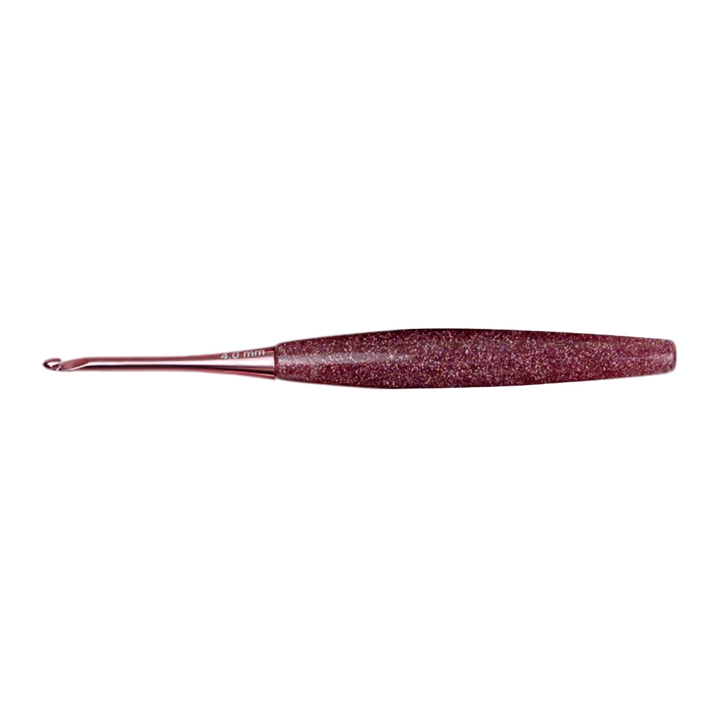 AOOOWER Ergonomic Resin Handle Crochet Hook for Knitting Crocheting ...