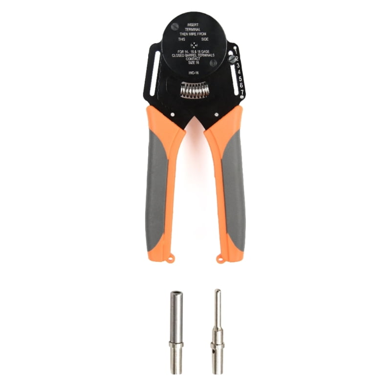 AOOOWER Ergonomics Closed Crimper 8Impression Connectors Crimpings Tool Connectors - Walmart.com