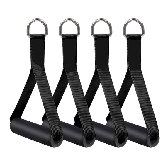 AOOOWER Exercise Band Handle Fitness Strap Grips Pull Handles for ...