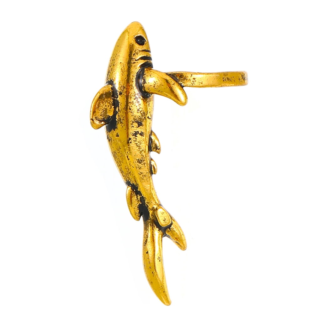 AOOOWER Eye Catching Shark Ear Cuff for Animal Lovers and Trend Setters ...