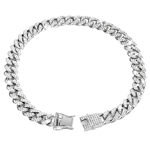 AOOOWER Fashion Pet Accessory Necklace Cuba Collar with Secure Buckles ...