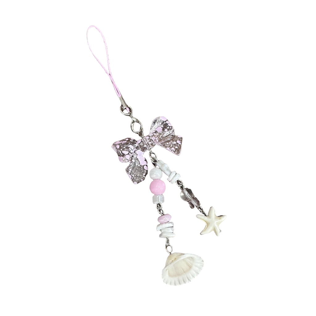 AOOOWER Fashionable Ocean Theme Phone Charm Lanyard Keyring Pendant for ...
