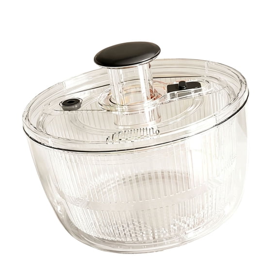 AOOOWER Fast Speed Salad Dryer Draining Basket with Smooth Rotation ...