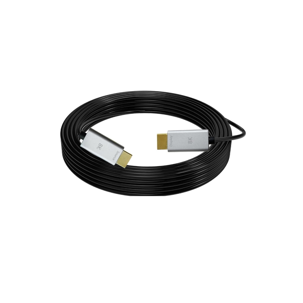 AOOOWER Fiber Optically HDTV Cable 8K Long HDTV 2.1 Cable Fast Speed ...