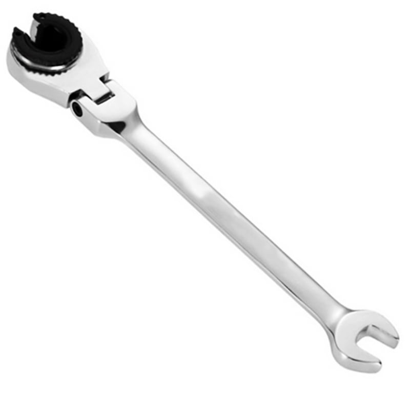 AOOOWER Flexible Head Ratcheting Wrench 72Tooth Short Handle Hand ...