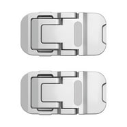 2 Pairs Small Portable Laptop Riser Stand for Desk Invisible Metal ...