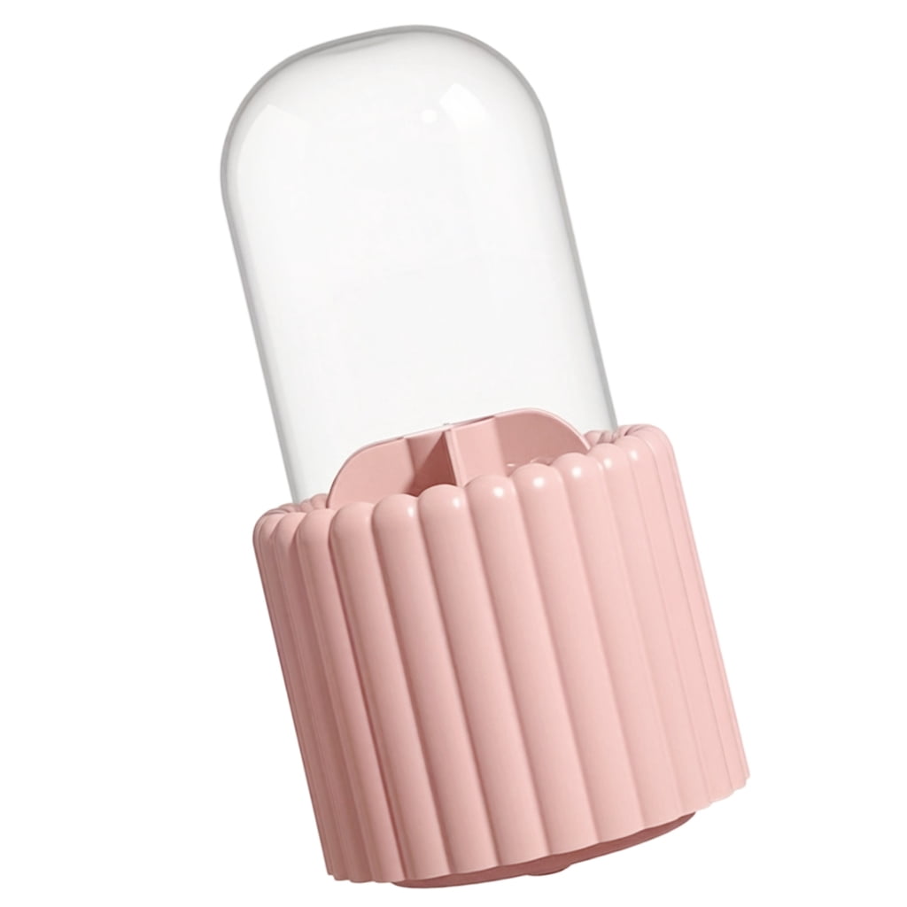 AOOOWER Functional 360 Turn Cosmetic Container Plastic Makeup Storage ...