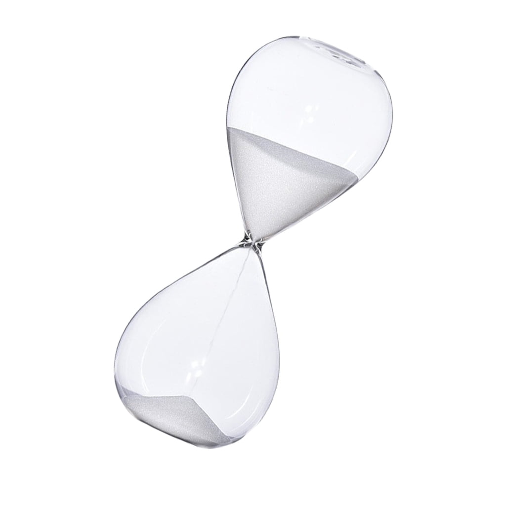 AOOOWER Glass 60 Minutes Sand Timers 1 Hour Hourglass Sandglasses ...