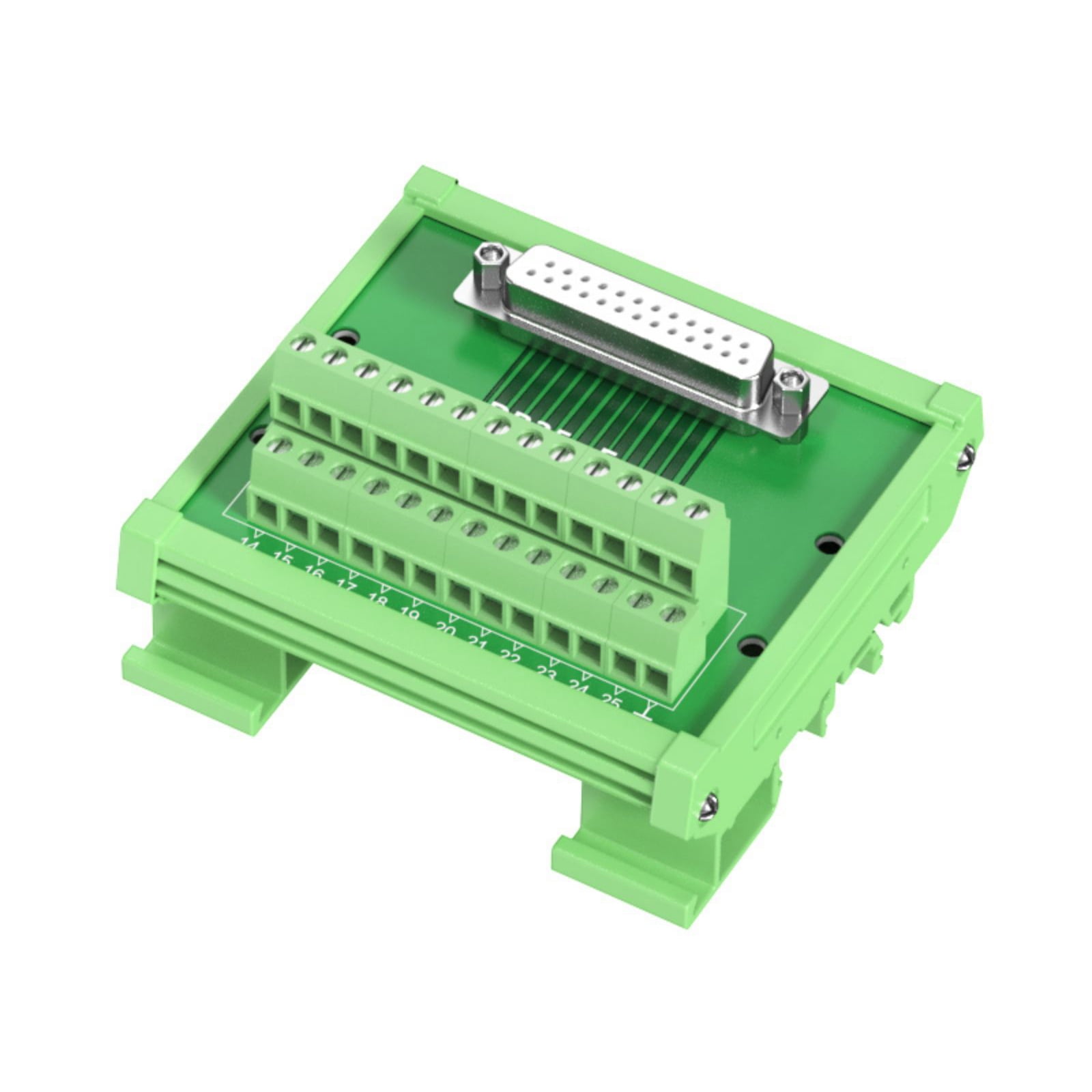 AOOOWER Gold Plate Pin D9/D15/D25/D37/D50/D62 Hole/Pin Female/Male PLC ...