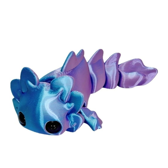 AOOOWER Handcrafted Salamander Figure Body Joints Movable Realistic ...