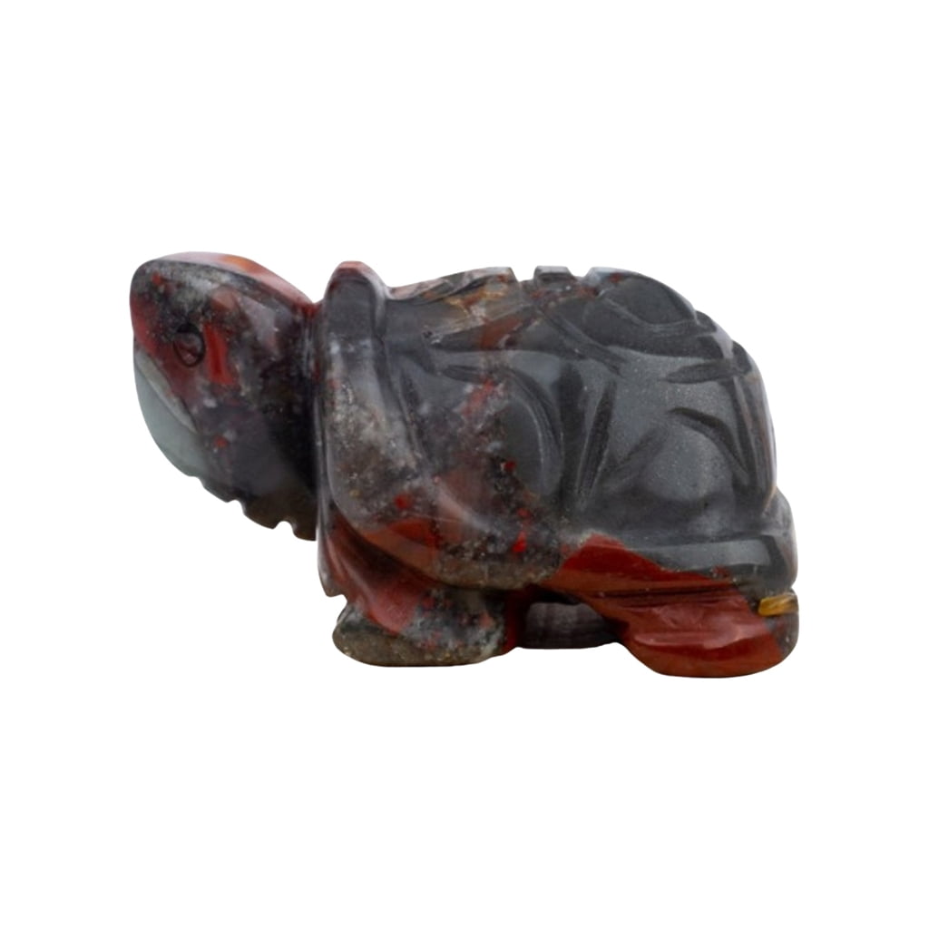 AOOOWER Healings Crystal Turtles Figurines Carved Gemstones Turtles ...