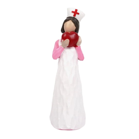 AOOOWER Heartwarmings Nurse Figurine Resins Decors Statue For Hospital ...